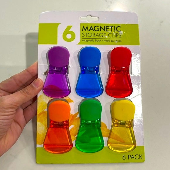 Kitchen | 6 Pieces Magnetic Clips Open Pack | Poshmark